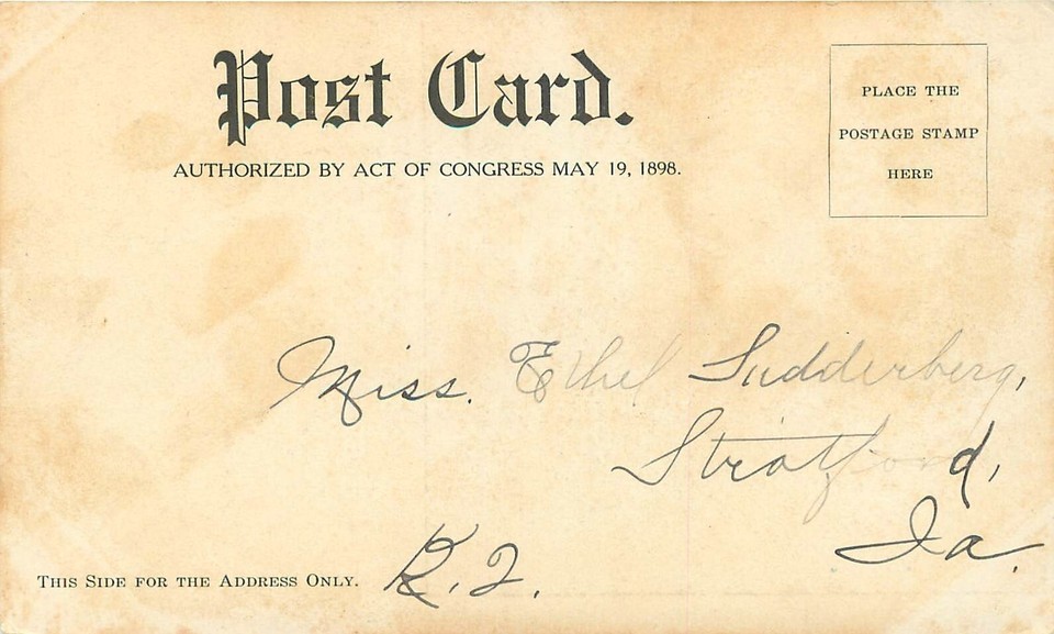 1907 First Methodist Church, Boone, Iowa Postcard | eBay