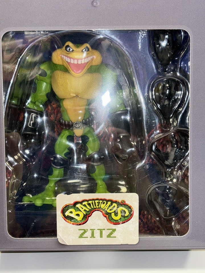Premium DNA Toys 6" Battletoads Zitz Toycon Exclusive Variant Action ...