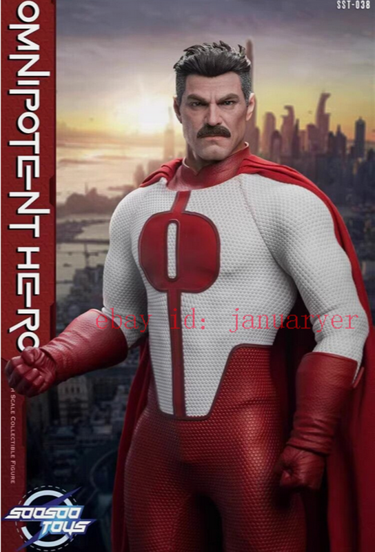 Soosootoys 1/6 Sst-038 Invincible Omnipotent Hero Action Figure Toy In ...