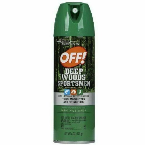Off! Deep Woods Sportsmen Insect Repellent II Spray - 6 oz 46500618512 ...
