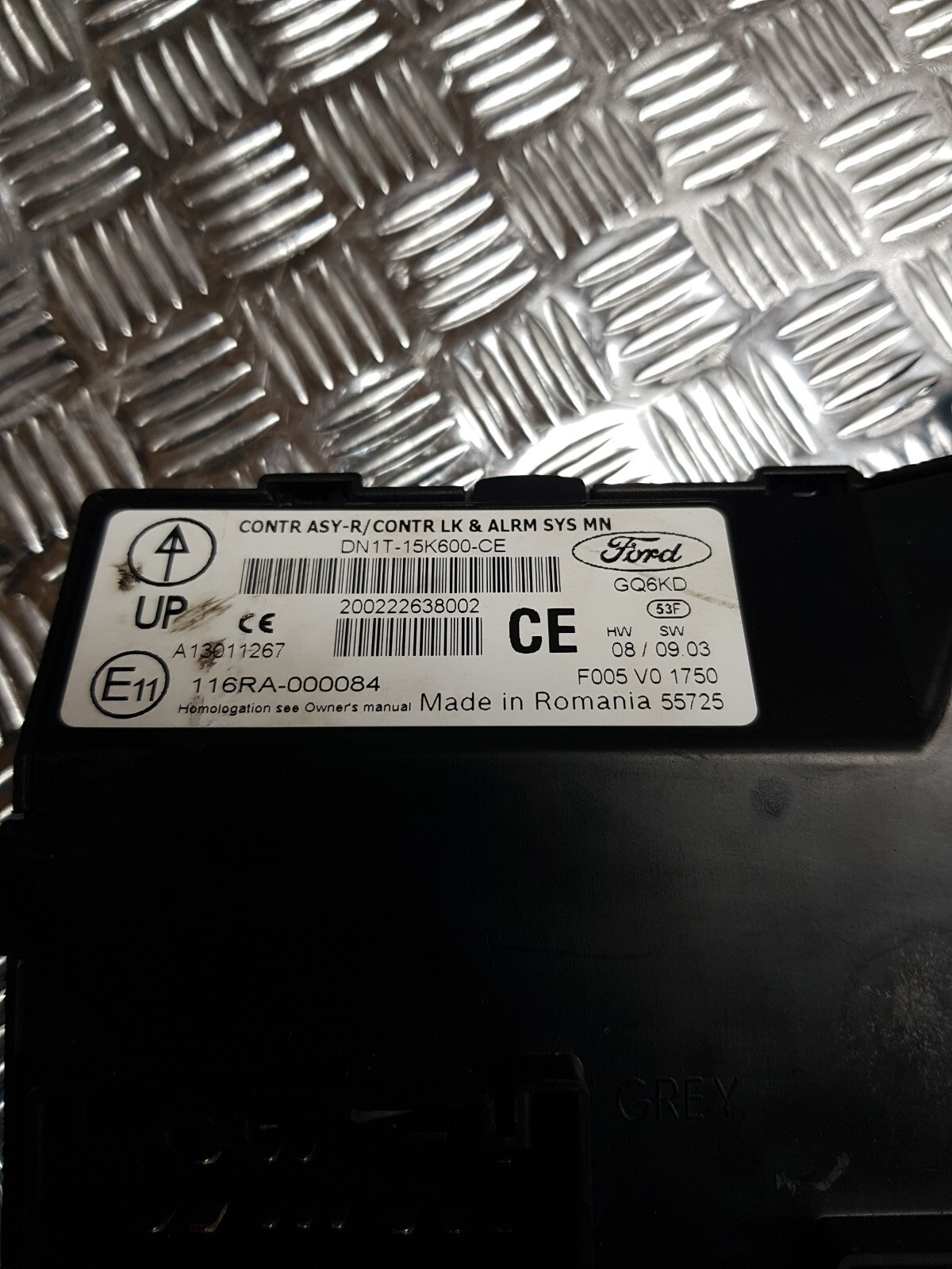 FORD FIESTA ST MK7 BCM BODY CONTROL MODULE DN1T-15K600-CE | eBay