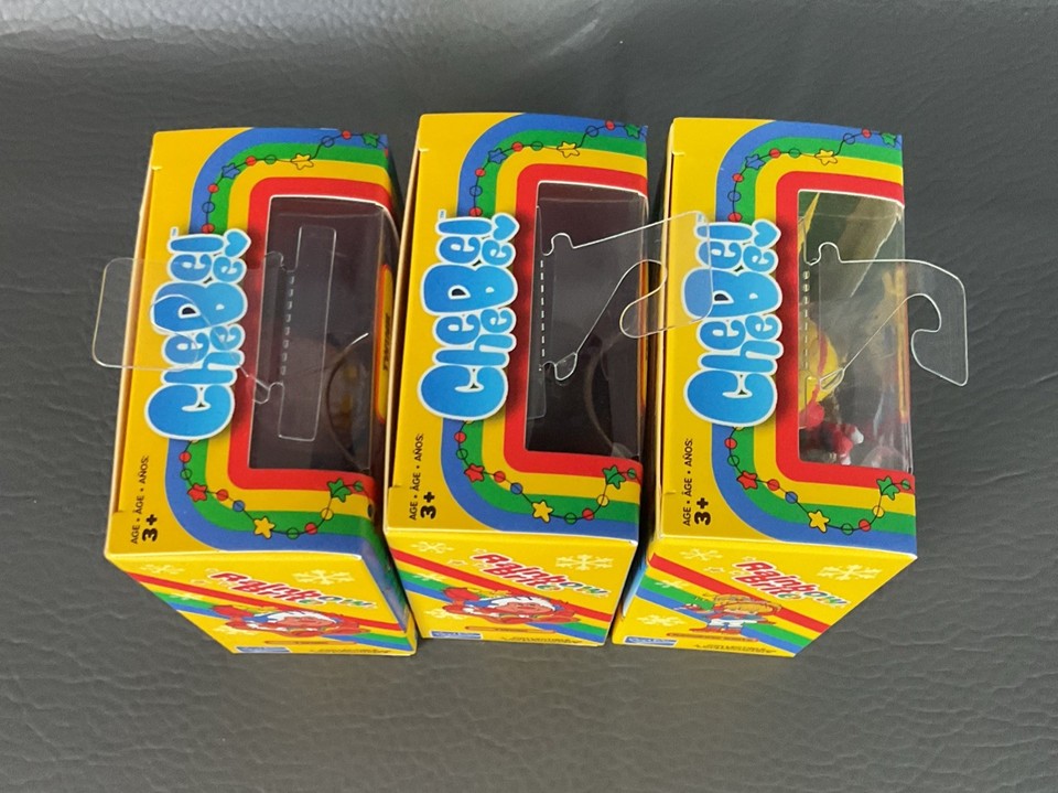 Rainbow Brite Cheebee Figures Set Of 3 Winter Christmas Edition TLS ...