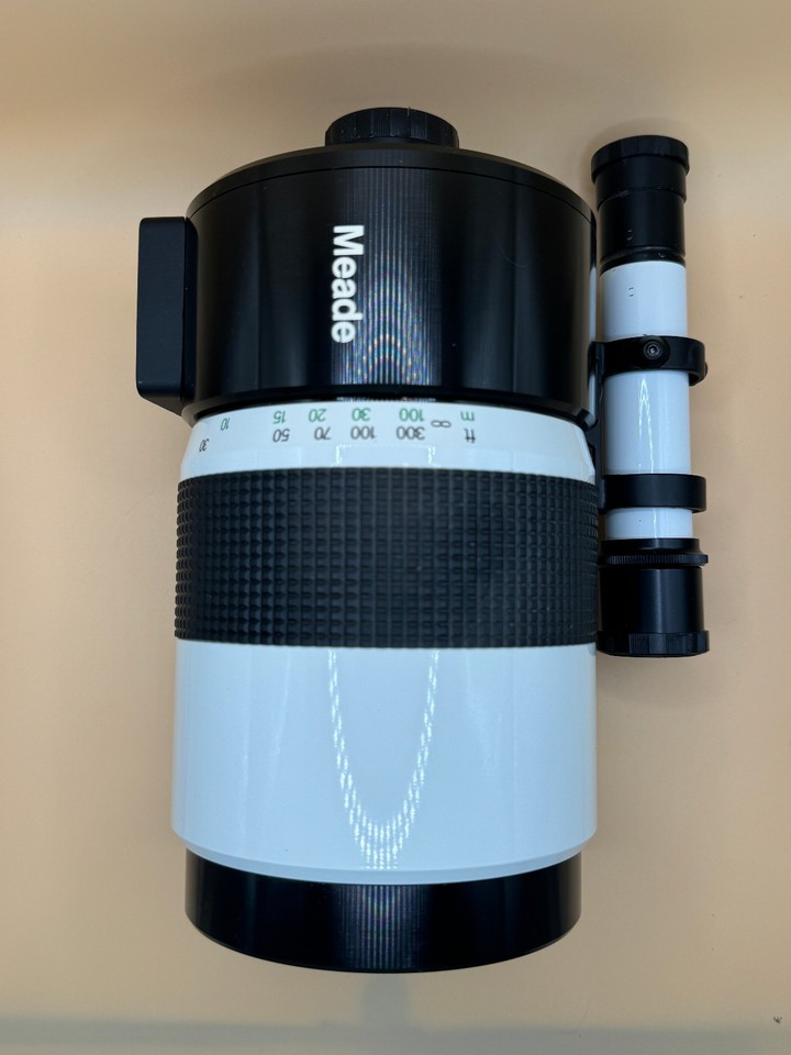 Meade 1000mm f11 D=90mm Mirror Reflex Telescope Lens with case and ...