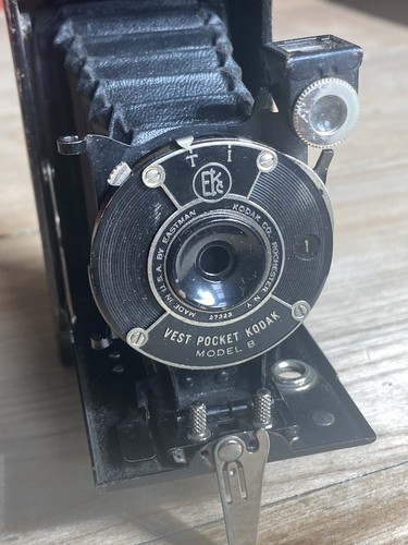 Kodak Vest Pocket Model B 127 Film Antique Folding Film Camera | eBay