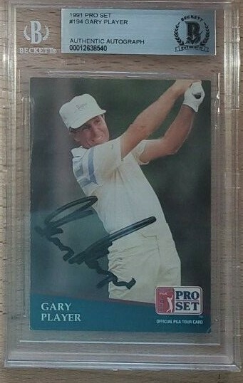 Gary Player Autographed Memorabilia | Signed Photo, Jersey ...