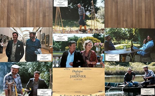 Jeu de 6 photos DIALOGUE AVEC MON JARDINIER Lobby / Jean Becker / Daniel Auteuil | eBay