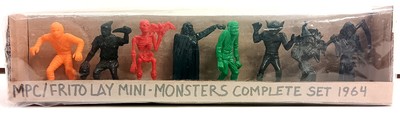 MPC/FRITO LAY 1" MINI-MONSTERS PLASTIC FIGURINES COMPLETE SET 1964 | eBay