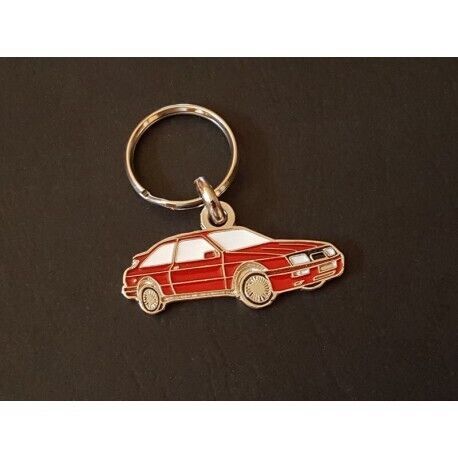 Ford Sierra RS Cosworth profile keyring, 4x4 Saphire (red) | eBay