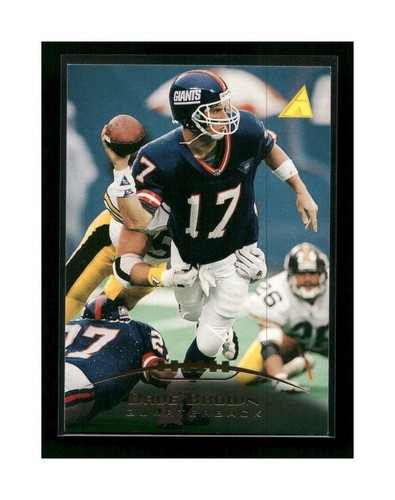 1995 Pinnacle Football 187 Dave Brown Tyrone Wheatley 216 Lot 7 Cards ...