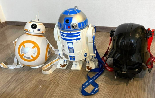 Star Wars Popcorn Bucket set Darth Vader R2D2 BB8 Tokyo Disney Resort ...
