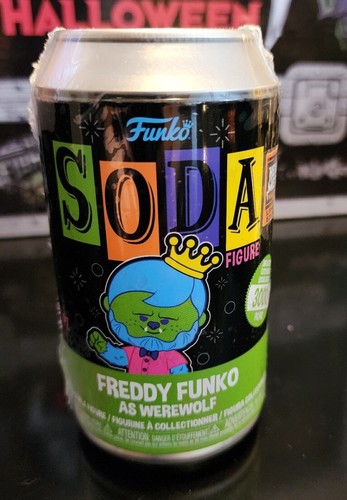 Funko Soda Heavy Metal Halloween 2023 Freddy Werewolf Blacklight LE ...