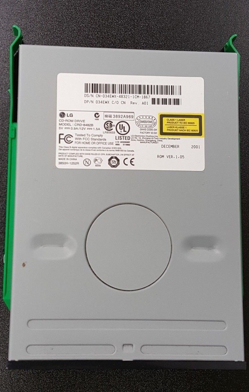 DELL CD-ROM 24x INTERNAL BLACK Computers & Accessories Internal Optical ...