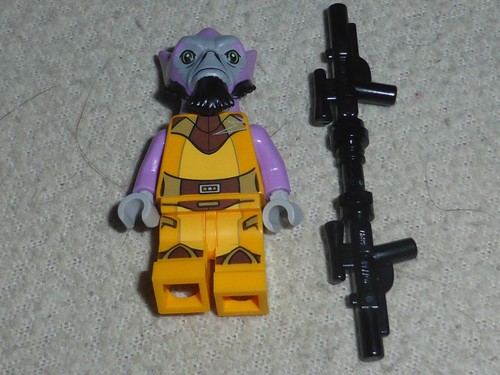 LEGO STAR WARS REBELS ZEB ORRELIOS MINIFIG FIGURE RARE 75053 GHOST ...