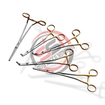 Hysterectomy Zeppelin Z Clamps L 10'' Obstetrics & Gynecology Forceps 5 ...