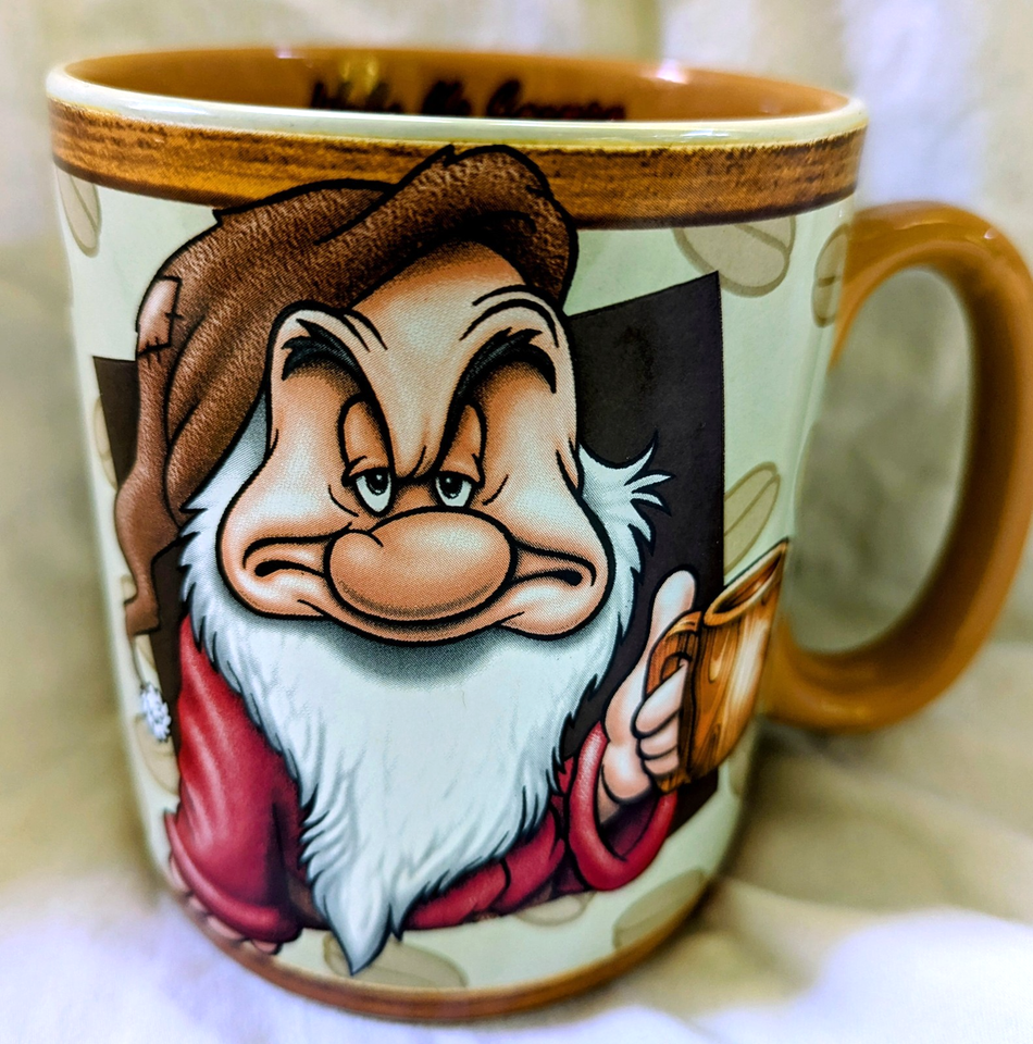 ☕ Disney Grumpy Dwarf "Hot Temper Sleeping Bags" 26 oz collectible ...
