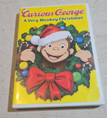 Curious George: a Very Monkey Christmas (DVD, 2009) Kids George TV Show ...