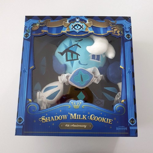 Cookie Run Kingdom Official Shadow Milk Cookie Special Package Plush ...
