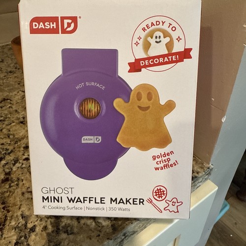 Dash Ghost Nonstick Mini Waffle Maker - Purple - Halloween -Ghost 👻 ...