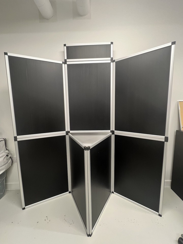 Display Panel - Heavy-Duty Fold-Out Display Board – 7 Display Panels | eBay