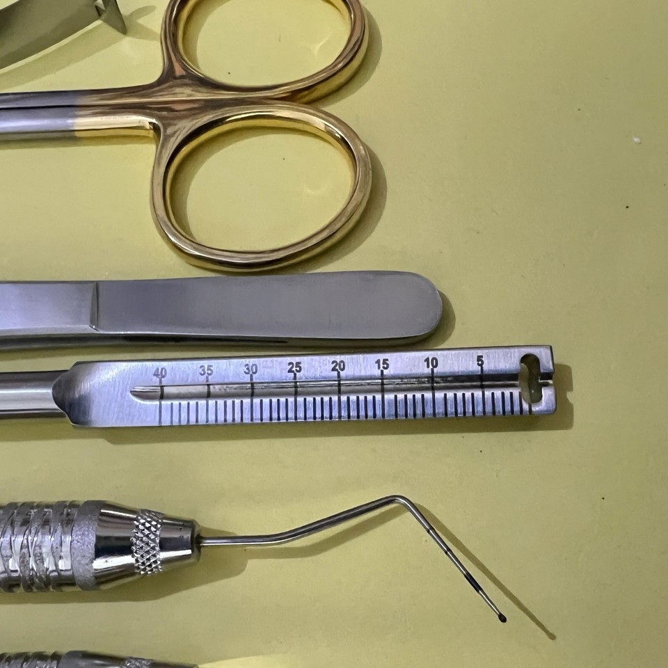 Micro Periodontal Oral Surgery Kit Periosteal Set Dental Mucogingival ...