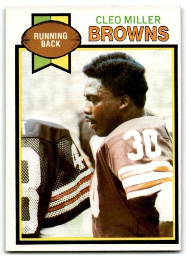1979 Topps Cleo Miller Cleveland Browns #134 | eBay