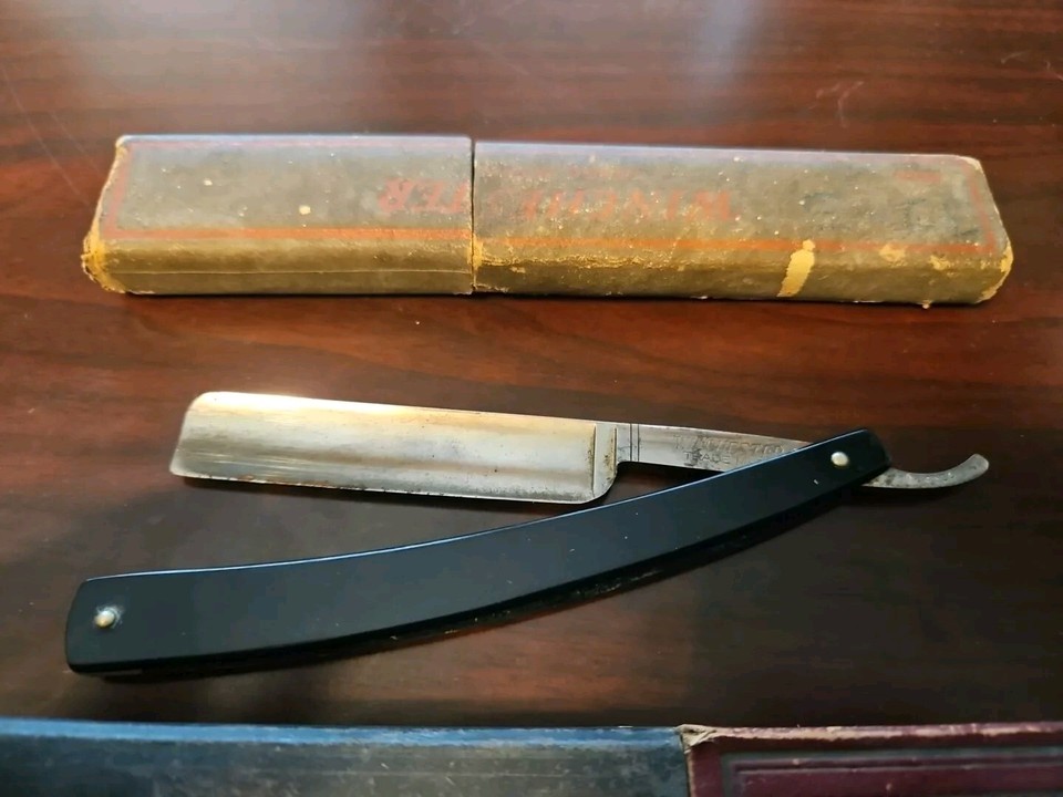 SET VTG Winchester 8530 USA & Cosmo Mfg Co. Germany Straight Razor ...
