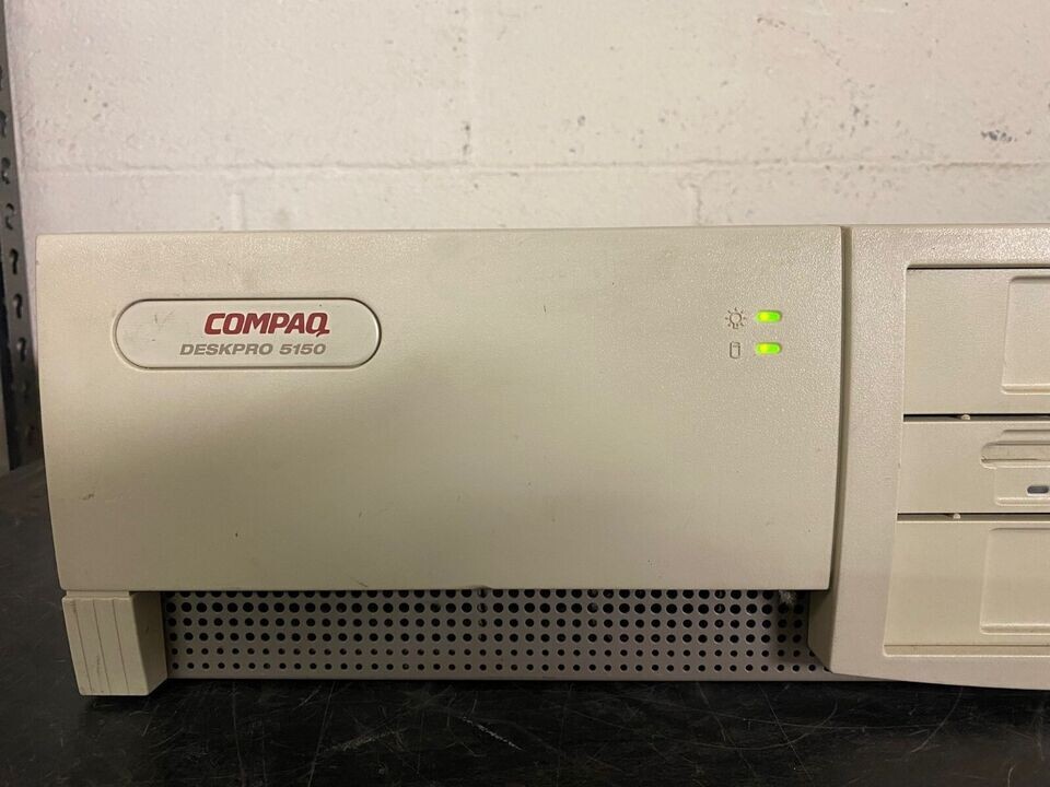 Genuine Vintage Compaq Deskpro 5150 Computer PC Desktop | eBay