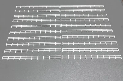 40 Pack Fencing Railings HO GAUGE CHUNKY | Grelly UK