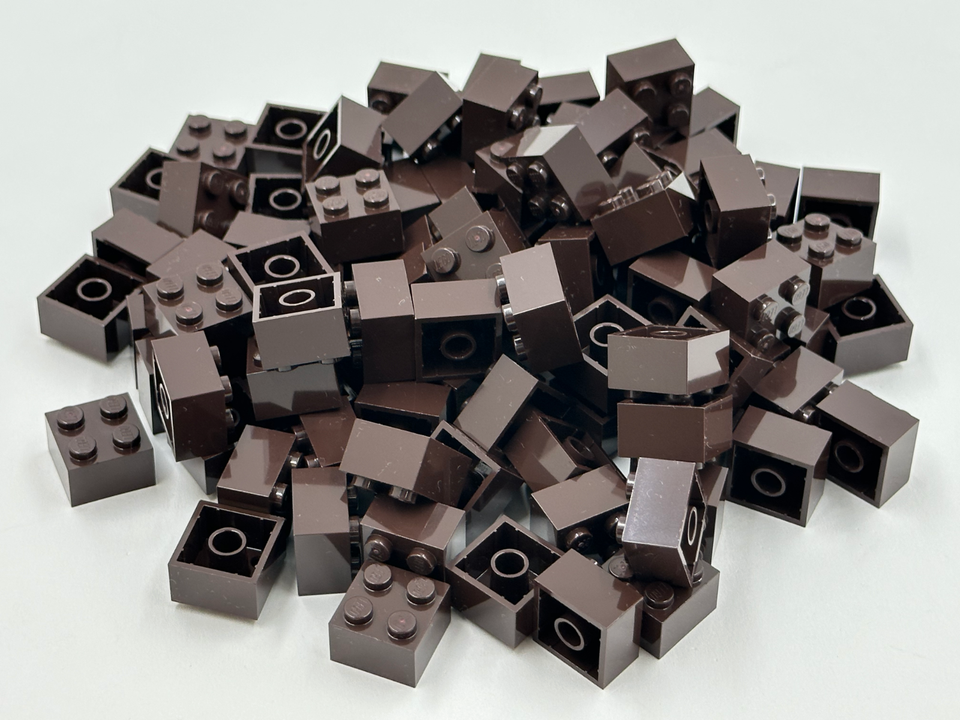 NEW LEGO Bulk Bricks: 100 Pieces per Pack - Choose from 43 Colors & 14 ...