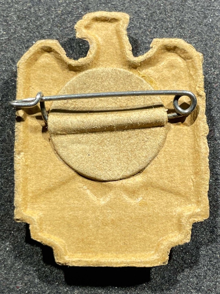 WW2 WWII German Military WHW Winter Relief Fund 1939 Paper Mache Tinnie ...