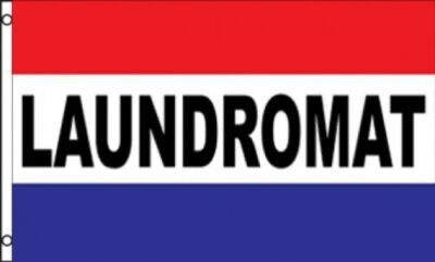 3'x5' Laundromat Flag Laundry Outdoor Banner Sign Business Advertising ...
