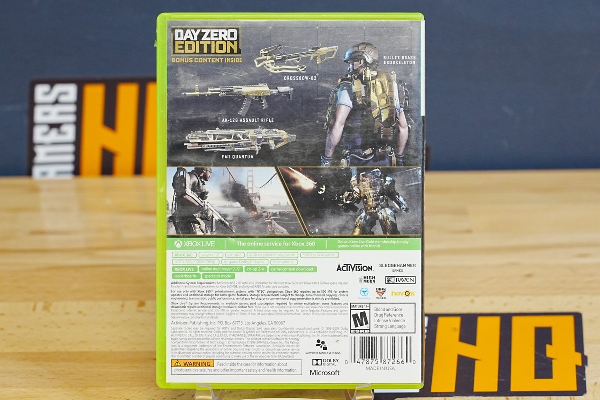 Call Of Duty Advanced Warfare Exoskeleton Gold