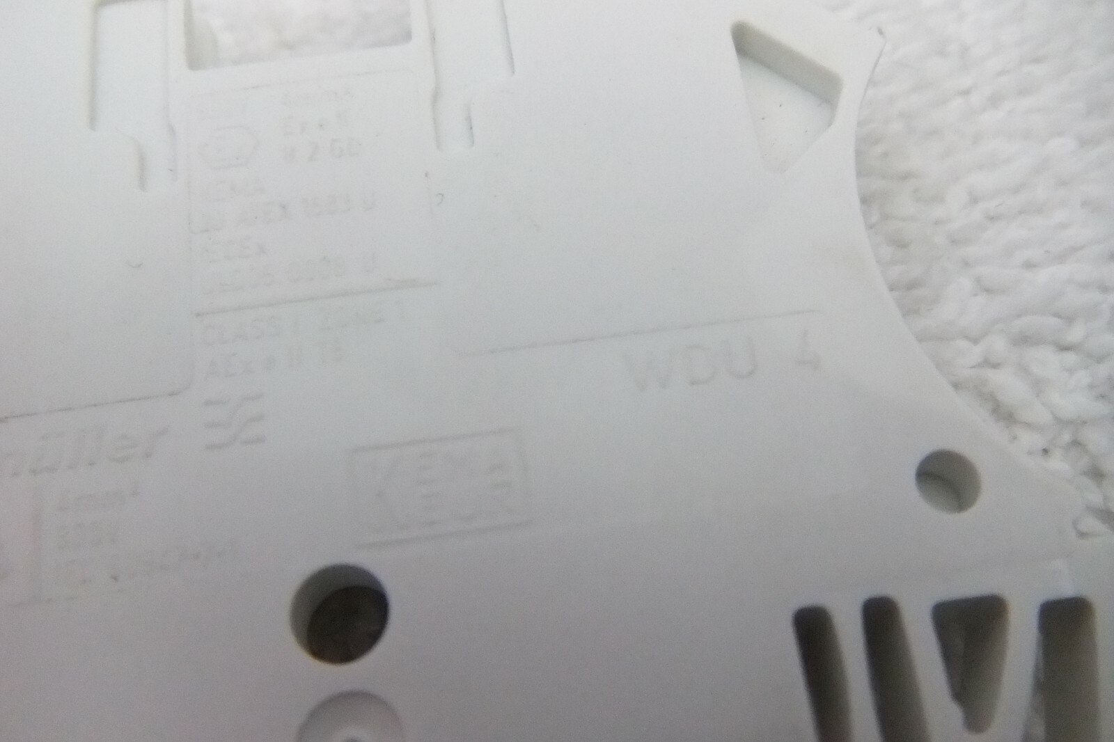 ( 7 ) Weidmuller WDU 4 WS WDU-4 White Terminal Blocks 1036700000 | eBay