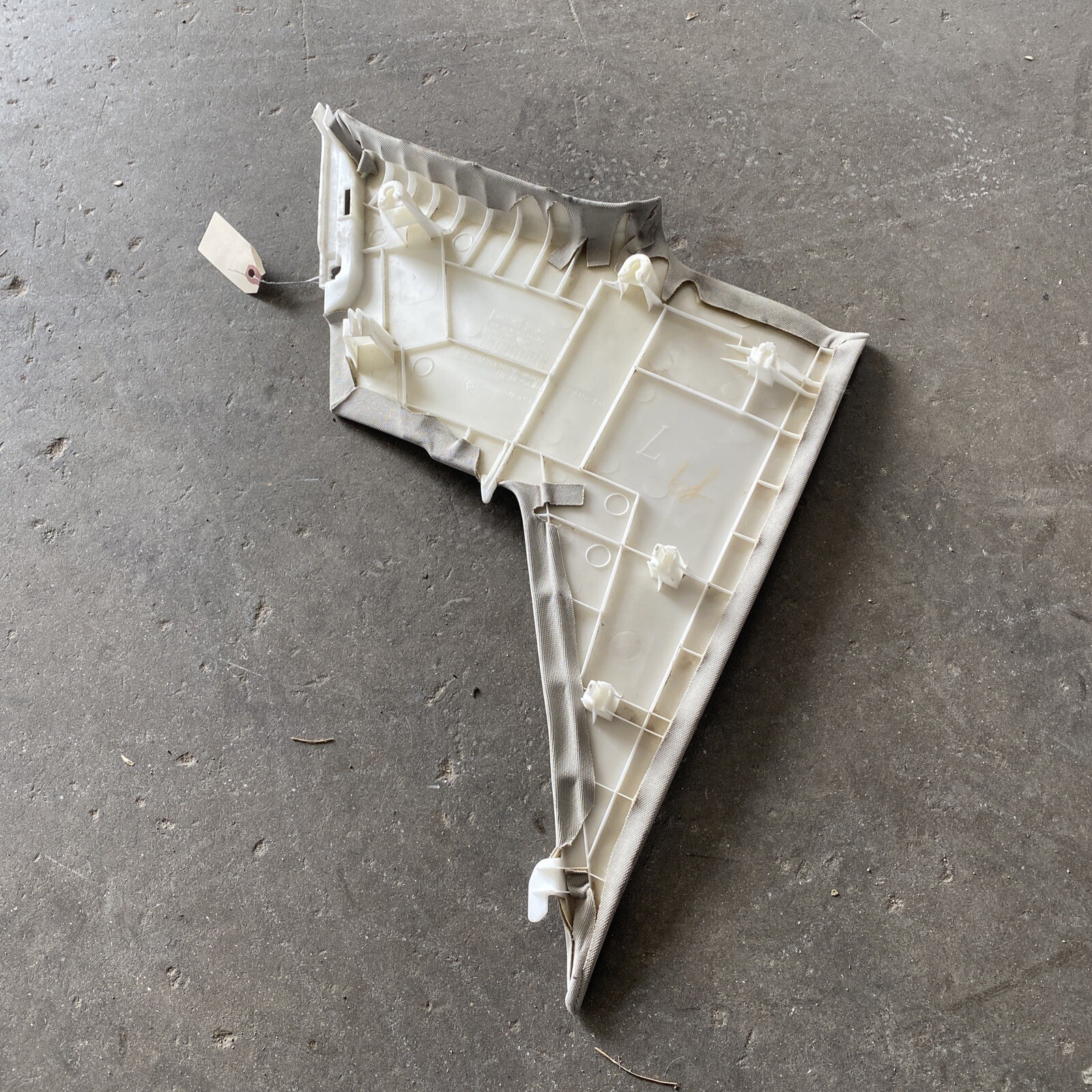 07-13 Infiniti G35 G37 Sedan Left Rear Interior Quarter Panel Trim ...