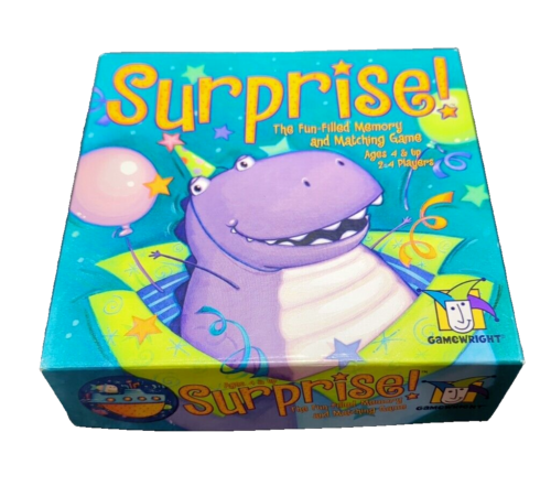 EUC Gamewright Surprise! Memory & Matching Card Game Multi Language ...