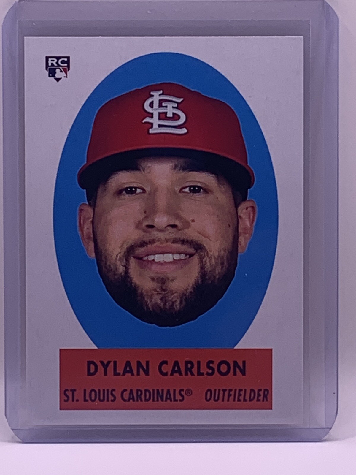 Dylan Carlson RC 2021 Topps Archives Peel-Offs #69PO-5 St. Louis ...