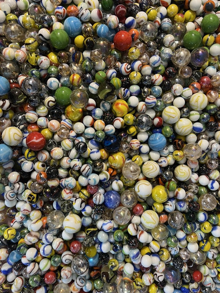 MARBLES SPECIAL COLLECTION 5/8 -FANCY MIX MARBLES 2 POUNDS More ...