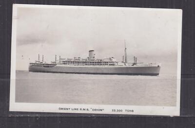 GREAT BRITAIN, RMS ORION, ORIENT LINE, c1948 ppc., unused. | eBay
