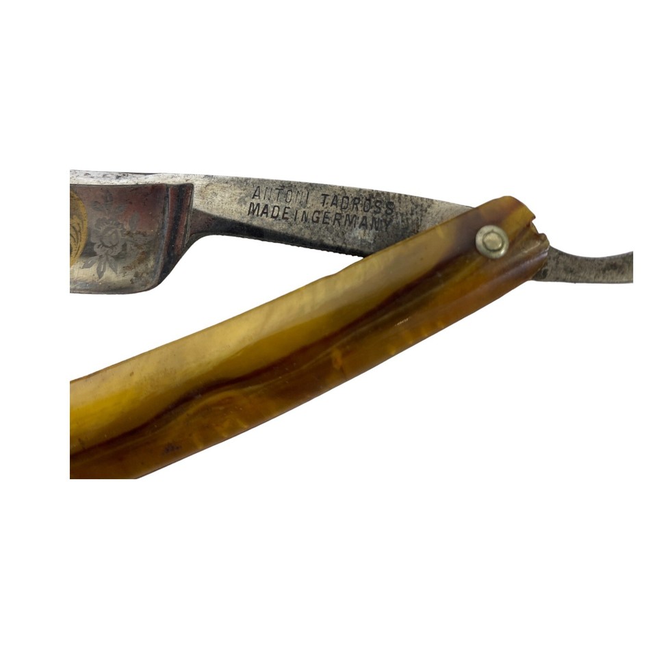 Vintage ANTONI TADROSS Straight Razor 2797 Germany With Box | eBay