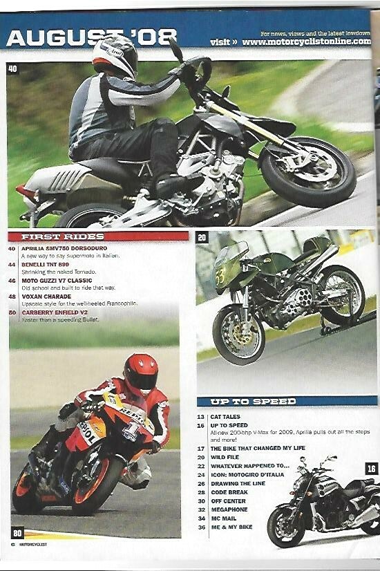 Motorcyclist Magazine August 2008-Yamaha YZF-R6,Suzuki GSX-R600 ...