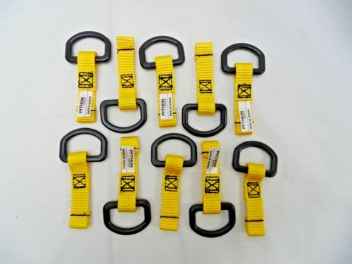 Pk/10 DBI Saia Python Safety D-Ring Attachment 0.5" x 2.25" Non ...
