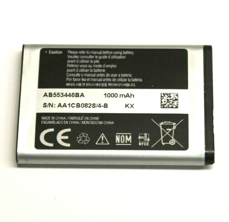 Samsung AB553446BA 3.7V Cellphone Battery for A645 U340 A837 D347 D407 ...