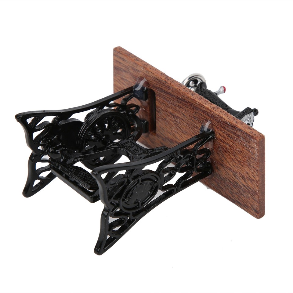 1:12 Scales Sewing Machine Vintage Sewing Machine Mini Dollhouse ...