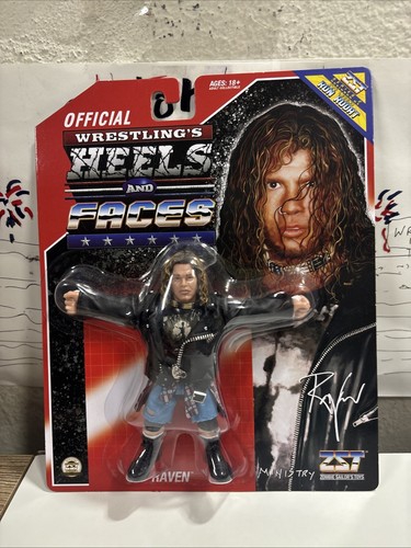 ZST Raven Heels Faces Retro Wrestling Figure Series 2 Zombie Sailor WWE ...