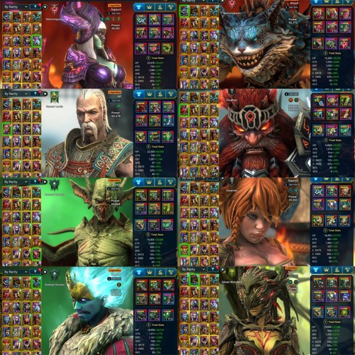 Raid Shadow Legends!Early-Game!42 Legend!Taras,C.Cat,Fabian(318)UNM 2 ...