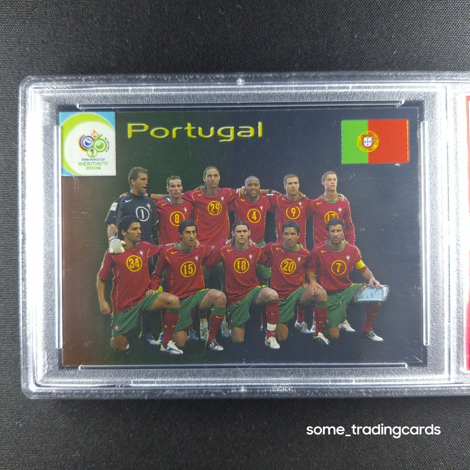Panini World Cup Germany 2006 Portugal Team Cristiano Ronaldo - PSA 6 ...