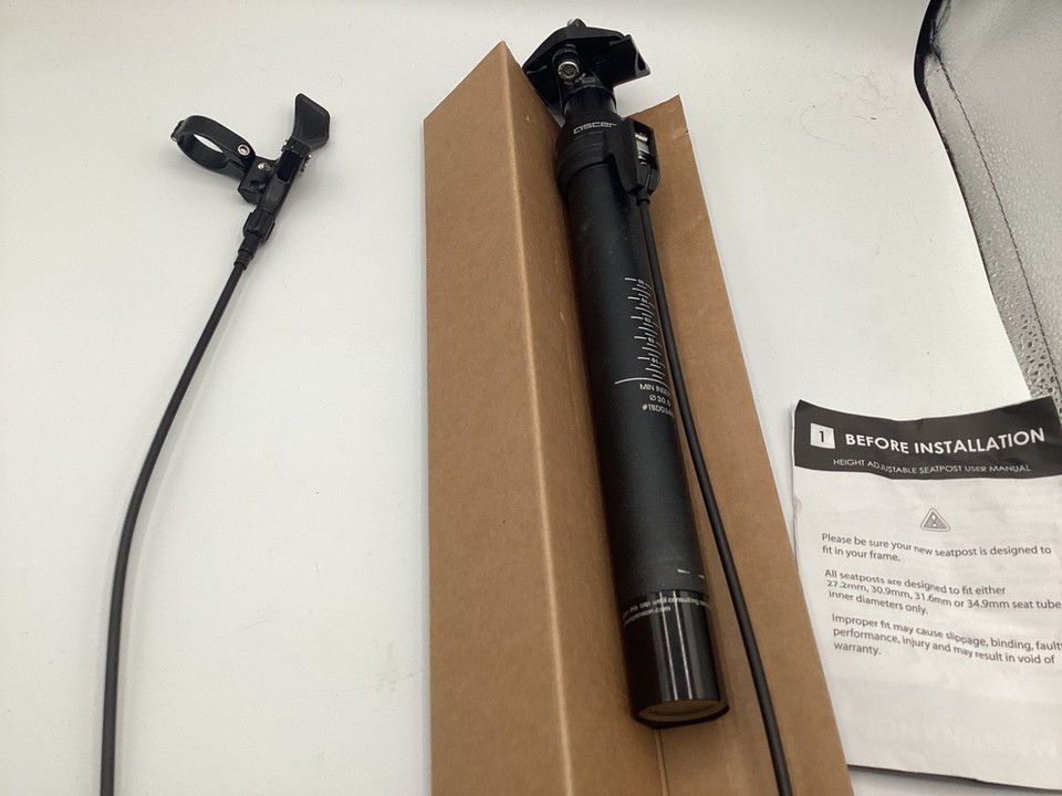BRAND X ASCEND 150mm DROPPER SEATPOST BRAND NEW IN BOX BLACK | eBay UK