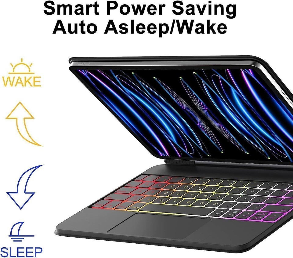 Magic Keyboard For iPad Pro 11" 1st 2nd 3rd 4th Generation/iPad Air 4th ...