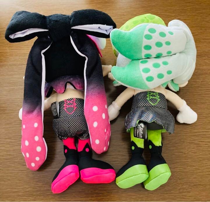 Splatoon Squid Sisters Callie & Marie Set of 2 Plush doll Toy Character ...