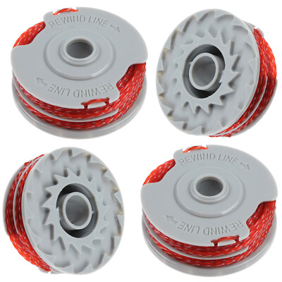 4 x Strimmer Trimmer Spool & Line For Flymo Contour 500 Power Plus 500 ...